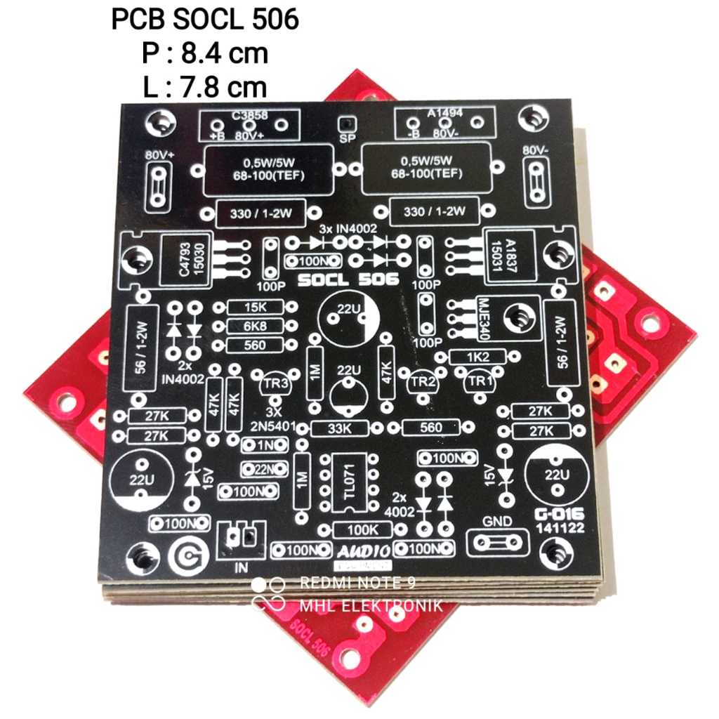 Super OCL SOCL 506 TEF TYPE G-016 PCB | Shopee Philippines