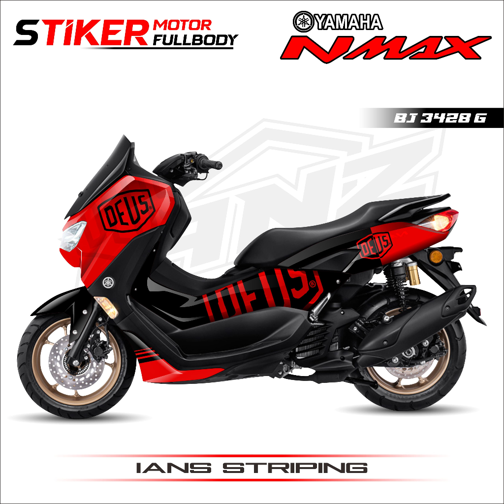 Bj 3428-gloss NMAX FULL BODY DOFF GLOSSY Sticker- NMAX PRINTING FULL ...