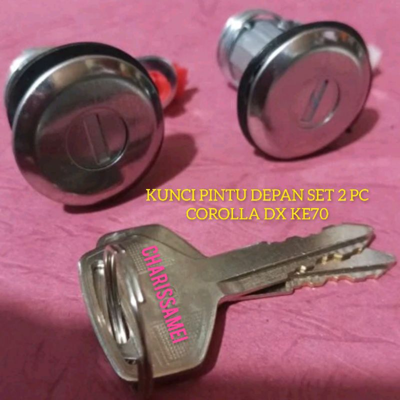Door LOCK SET 2 PC COROLLA DX KE30 KE70 | Shopee Philippines