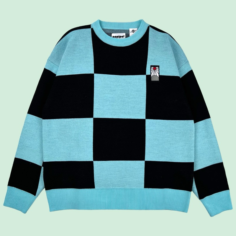 Kamado Tanjiro Kimetsu no Yaiba Knitted Sweater - Tanjiro Demon Slayer ...