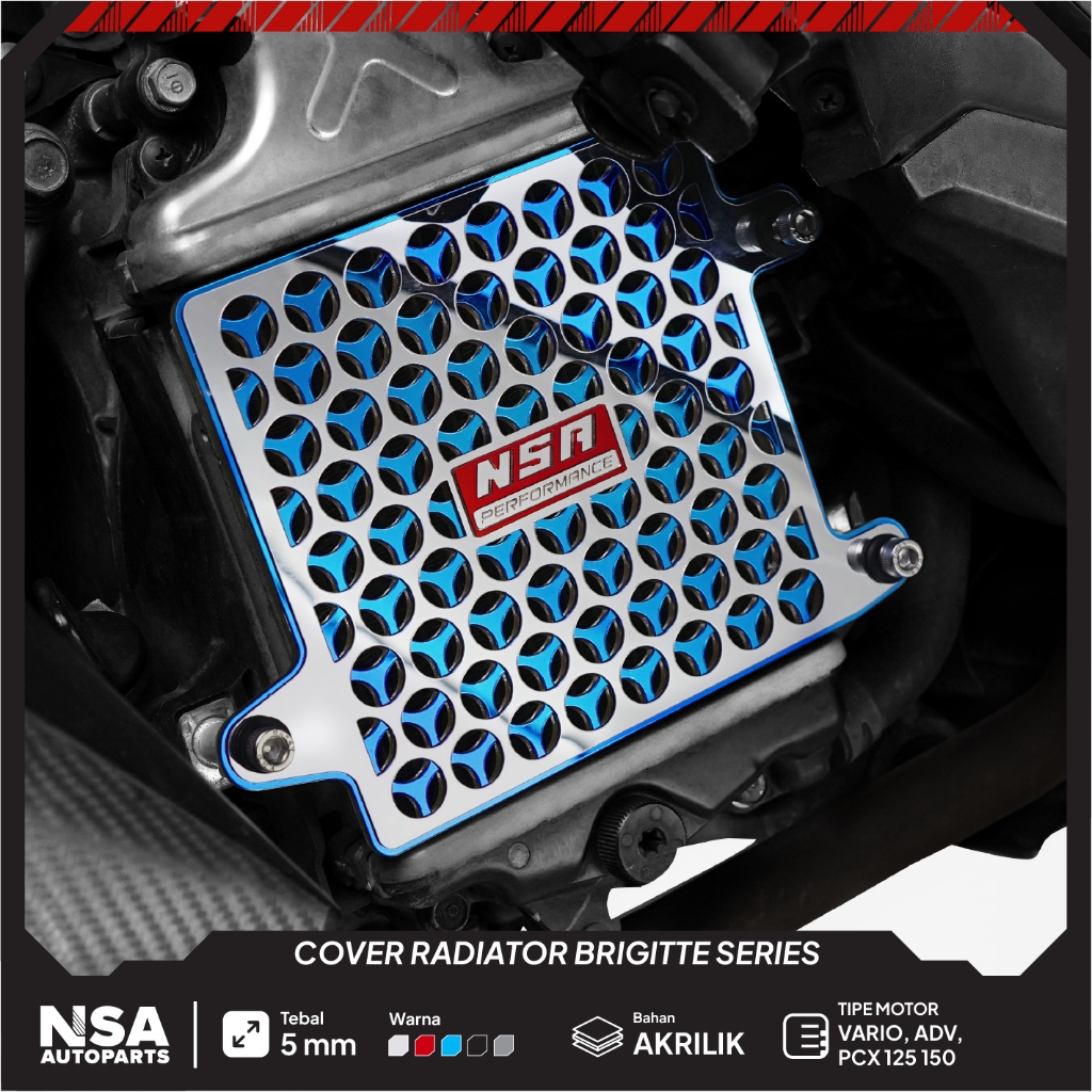 RADIATOR COVER VARIO 125 ADV PCX 160 150 RADIATOR COVER NMAX AEROX NEW ...