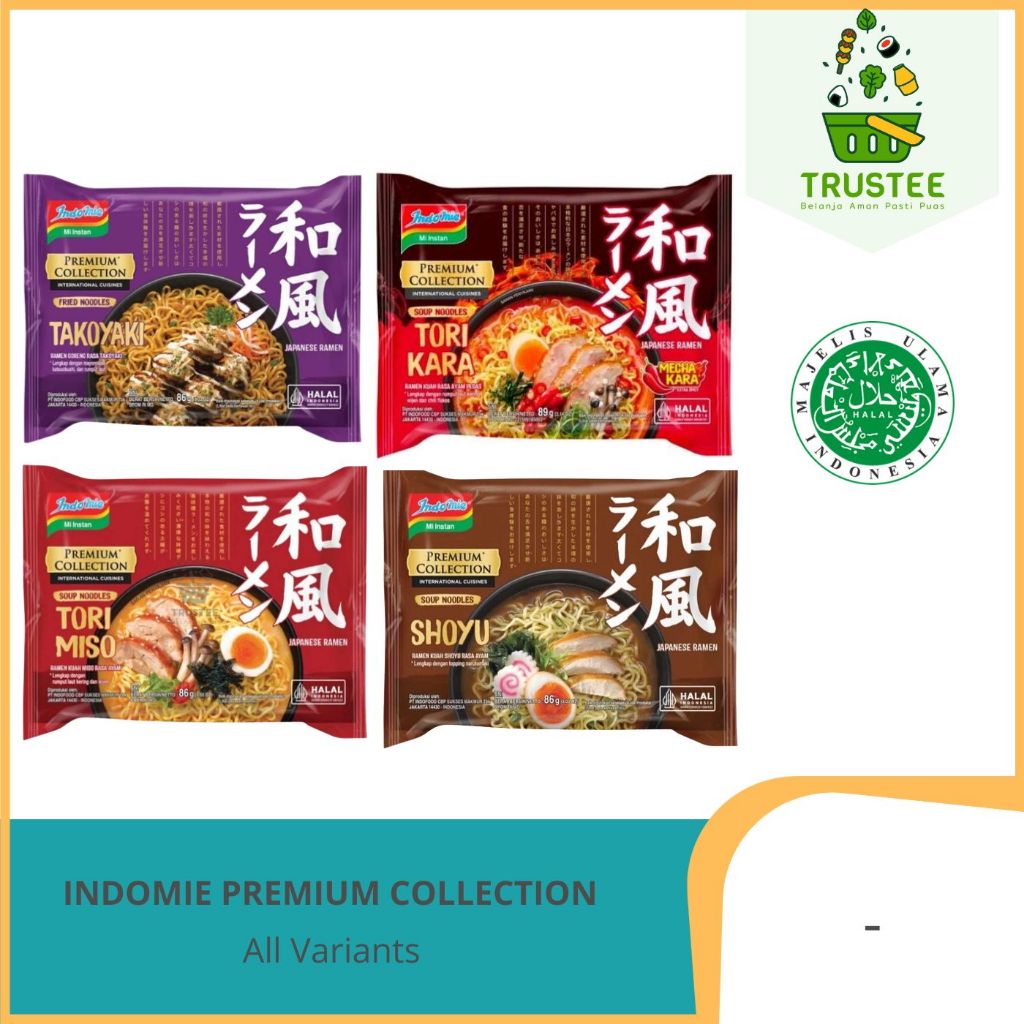 Indomie Japanese Ramen tori miso shoyu Premium Instant Noodles | Shopee ...