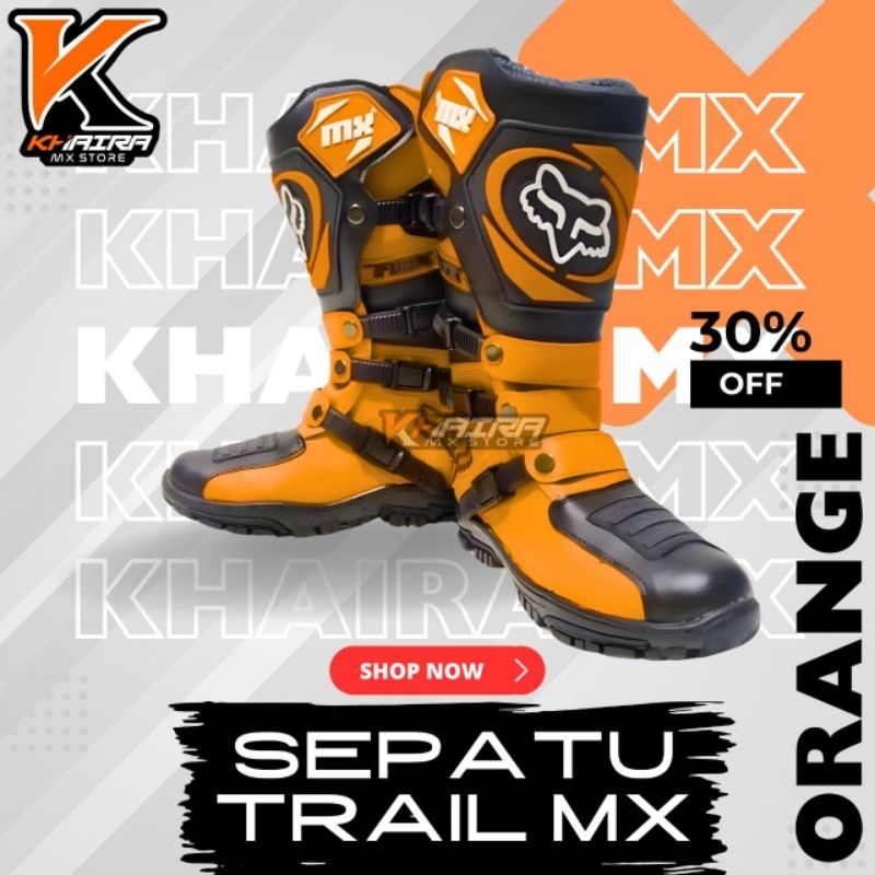 Trabas adventure safety boots trail motocross boots | Shopee Philippines
