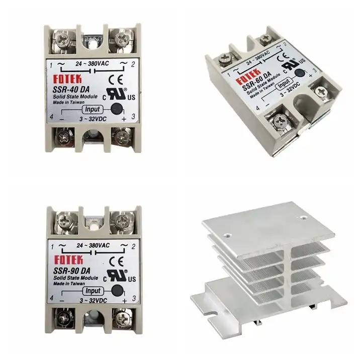 Solid State Relay SSR 25DA 40DA 40AA 25A 40A 3-32VDC to 24-380VAC 25 40 ...