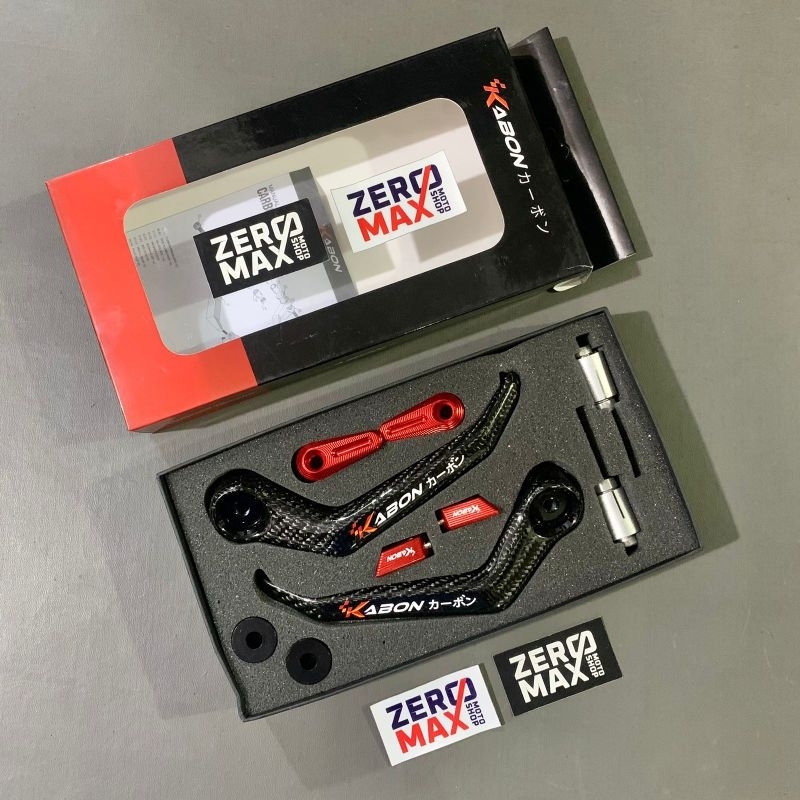 MERAH Handguard Lever Guard Proguard Carbon Kevlar KABON V2 Ver 2.0 Red ...