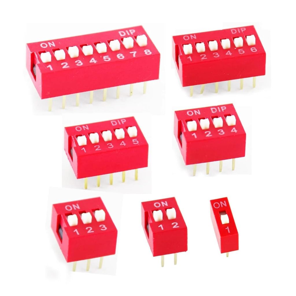 Slide DIP Switch Switch Switch 2.54mm 2P 3P 4P 5P 6P 8P 2pin 3pin 4pin ...