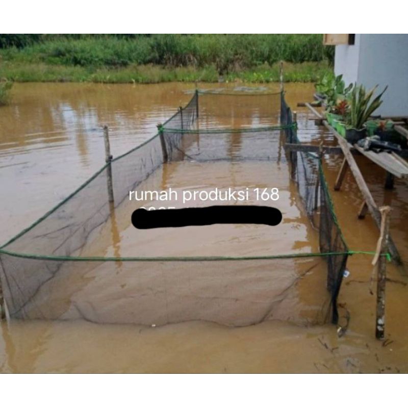 Fish cage 4m x 5m x 2m Waring Fish cage floating net cage | Shopee ...
