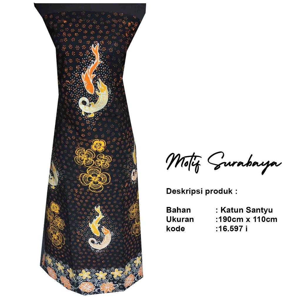 KEMEJA Surabaya motif batik, batik uniform - original handmade hand ...