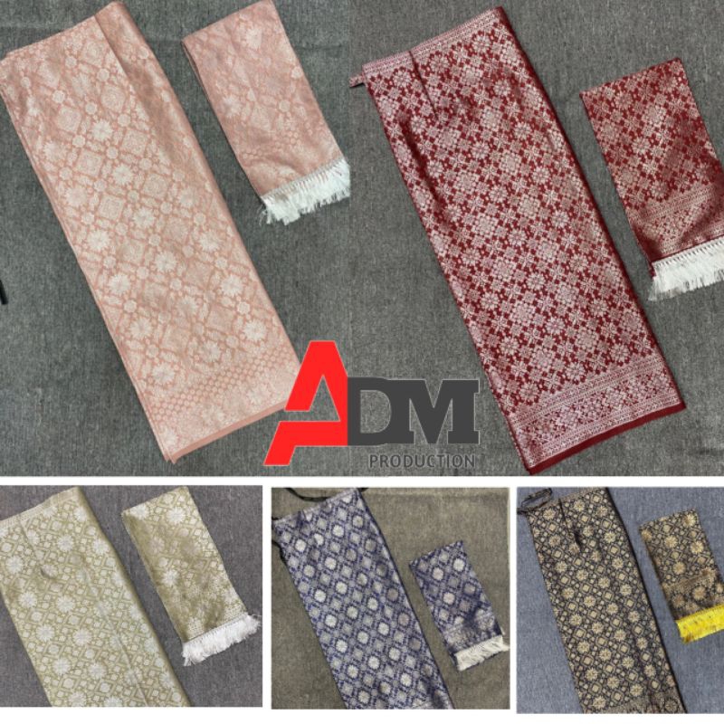 / SONGKET SKIRT SONGKET SKIRT AND/ SHAWL SONGKET SHAWL | Shopee Philippines