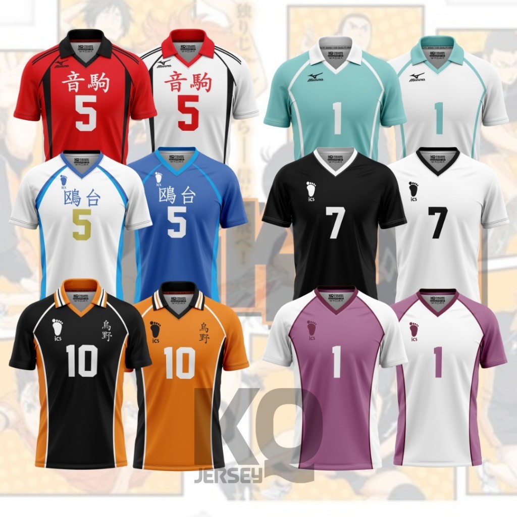 Haikyuu Jersey full print Desawa Children custom Back Name/ Haikyuu ...