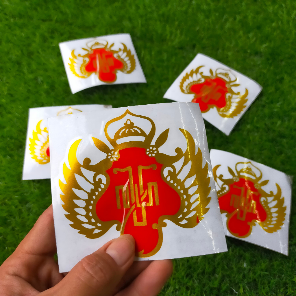 Jogja LOGO STICKER REFLECTIVE YOGYAKARTA SYMBOL MOTORCYCLE STICKER ...