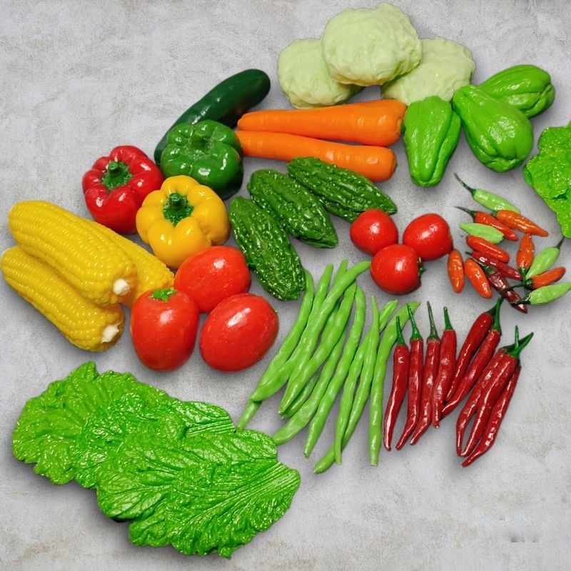 REPLIKA Ornamental vegetables, decorative replicas, fake vegetables, display vegetables and ...