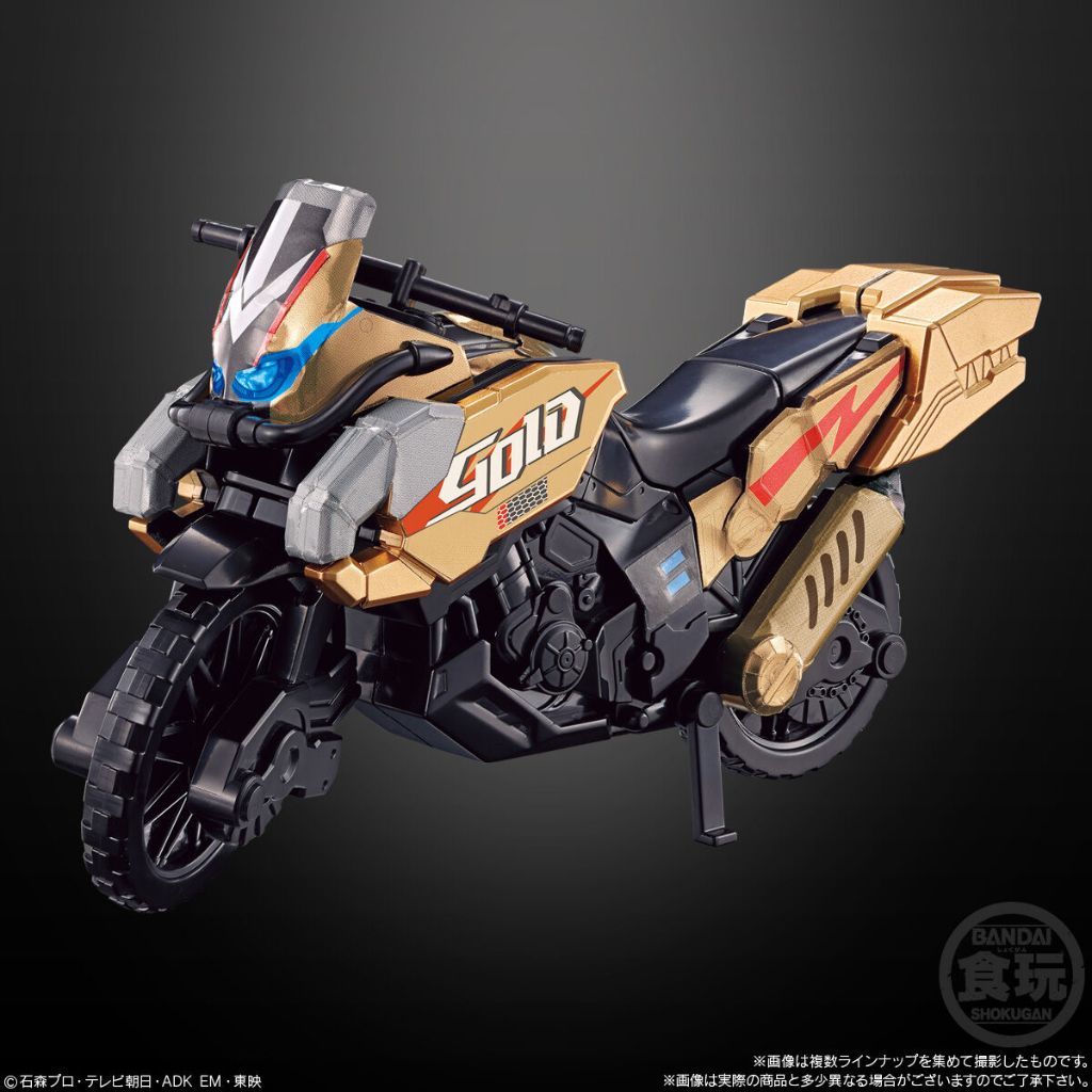 So-do Kamen Rider Gotchard 3 Gold Dash A+B set Bandai Shokugan Sodo ...