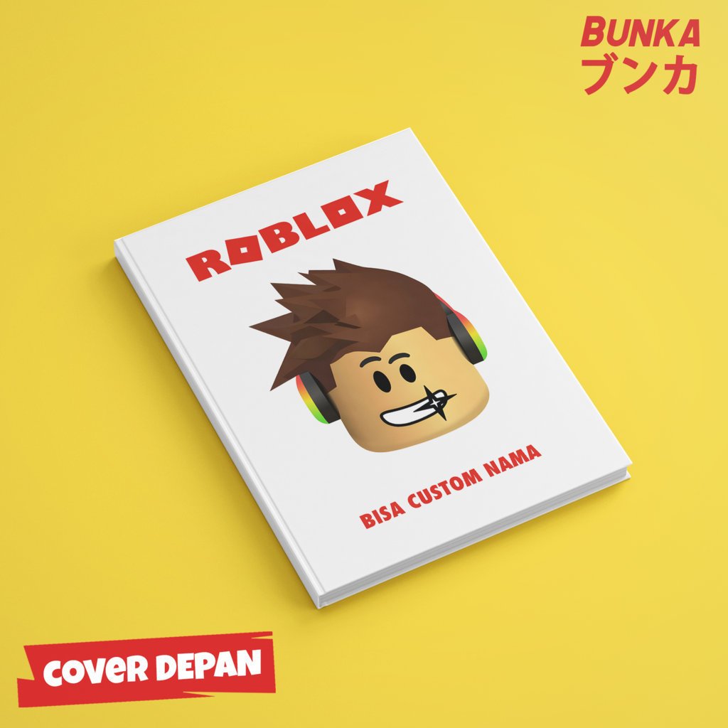 Note Book Aesthetic Game Roblox Head can be customized with name ...