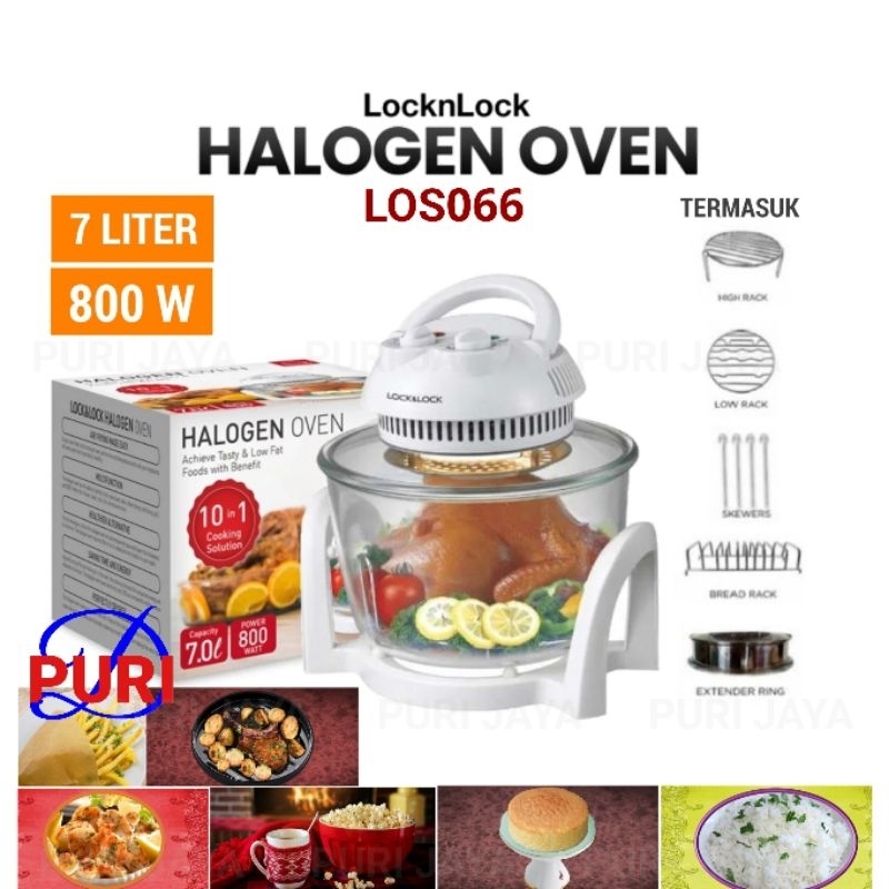 Halogen Oven Lock&Lock LOS066 7L 800W Air Fryer LocknLock Original Lock ...