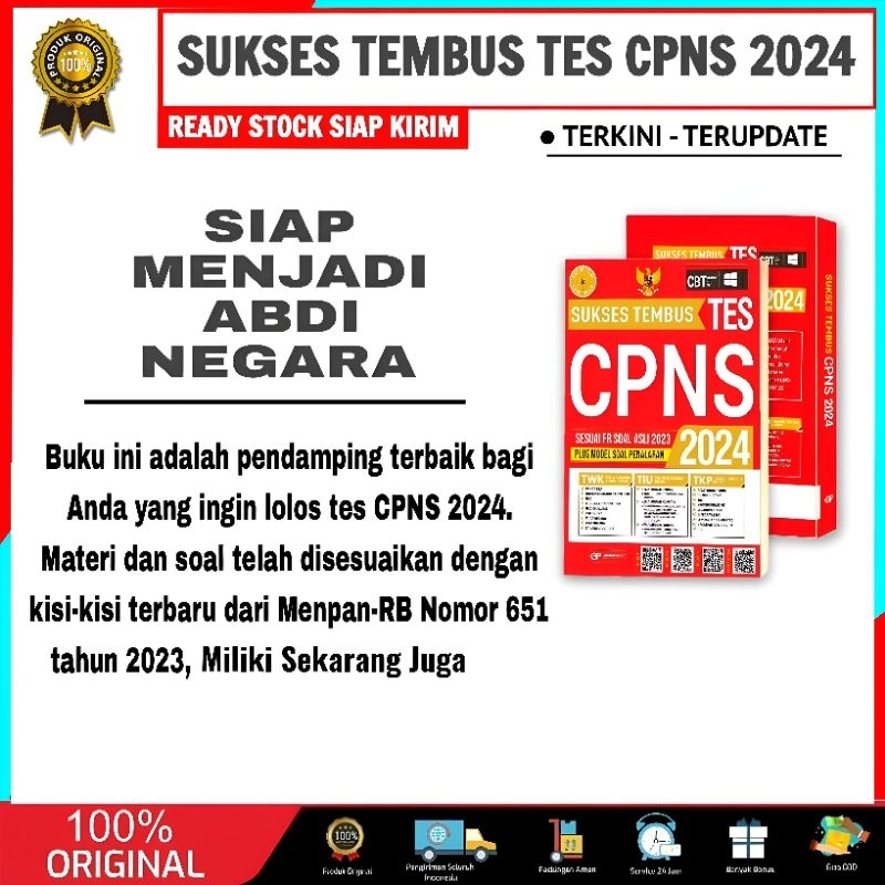 Latest 2024 CPNS TEST SUCCESS BOOK - UPDATE | Shopee Philippines