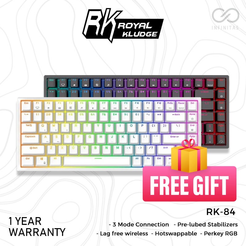 Royal Kludge RK84/RK-84 Hotswap Mechanical Keyboard | Shopee Philippines