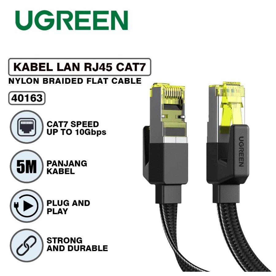 Ugreen 40166 40167 40163 Cat7 LAN Cable RJ45 10Gbps NW106 SSTP - Ugreen ...