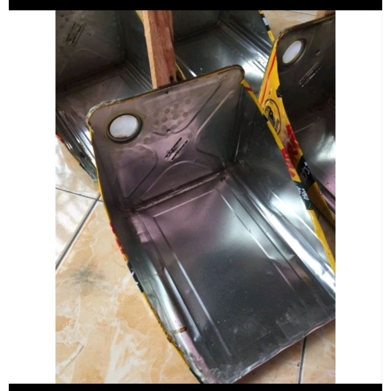 Cikrak blek dustpan zinc sorok serok anti-burn trash can because made ...