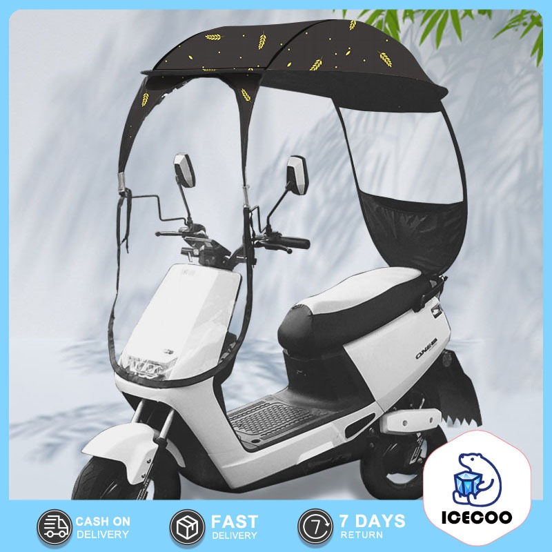 Motorcycle Canopy FULL Curtain Box Umbrella Motorcycle FULL COVER WINGS ...