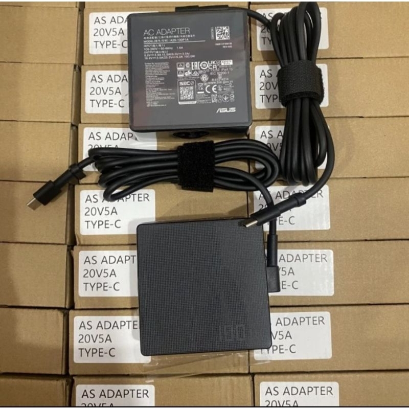 Asus ROG Flow X13 GV301 GV301QH 20V 5A 100W Type C ADAPTER | Shopee ...