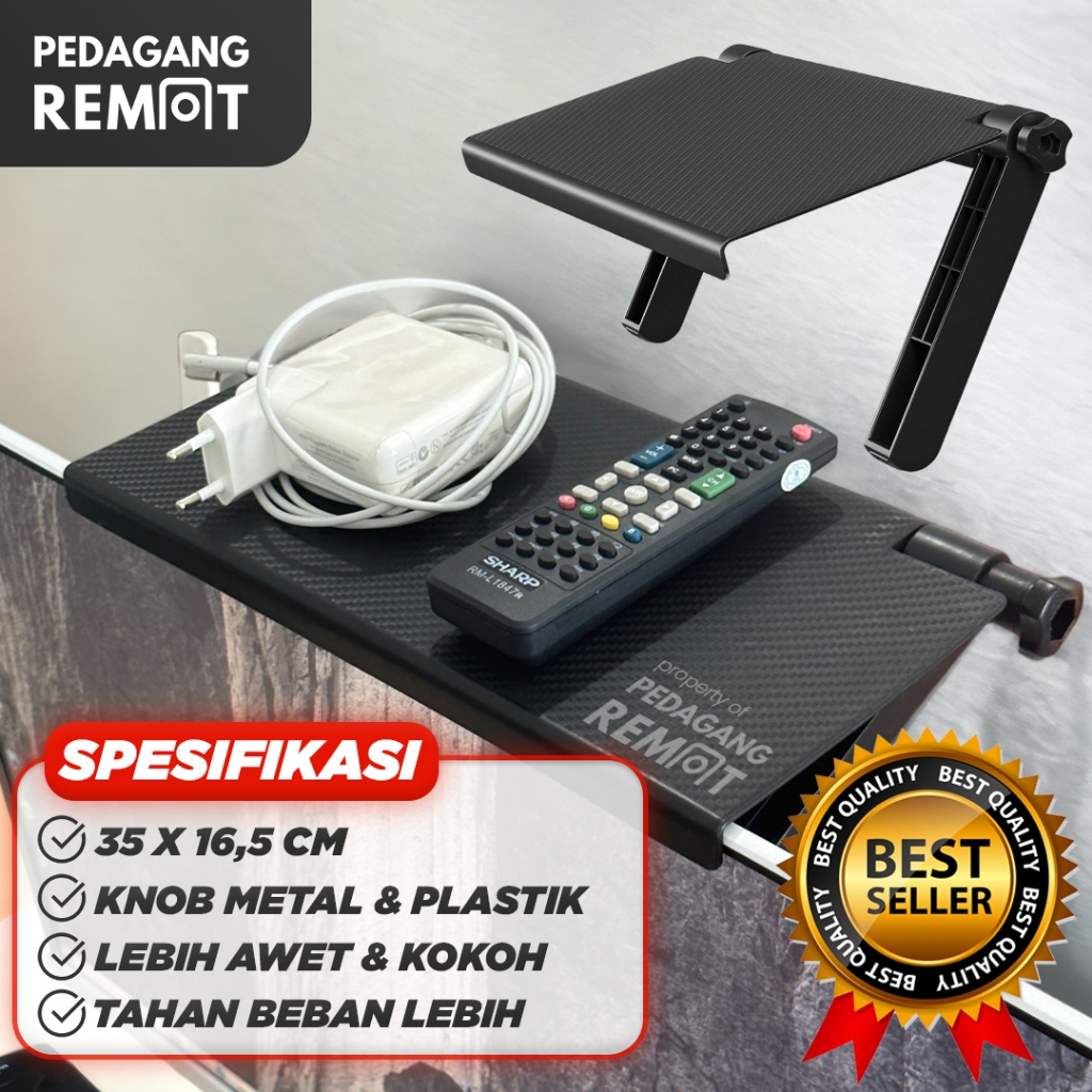 Tv Remote Holder / HP Router Modem Coaster Bracket Set Top Box Hanging ...