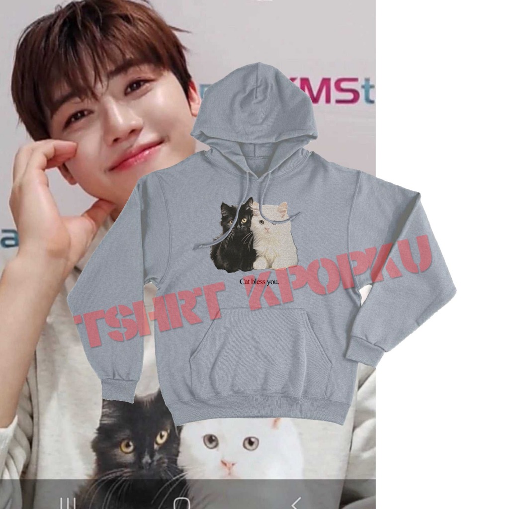 Hoodioe korean JAEMIN nct cat bless you (2 Cats) | Shopee Philippines