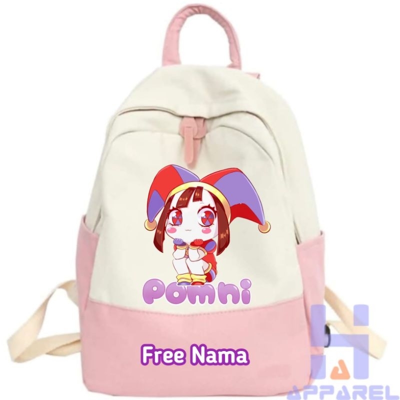 POMNI THE AMAZING DIGITAL CIRCUS POMNI CHILDREN'S BACKPACK | Shopee ...