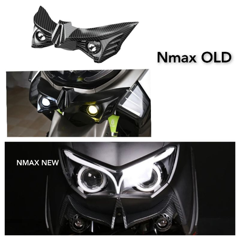 Nmax new carbone light Winglet plus LED mini driving double | Shopee ...