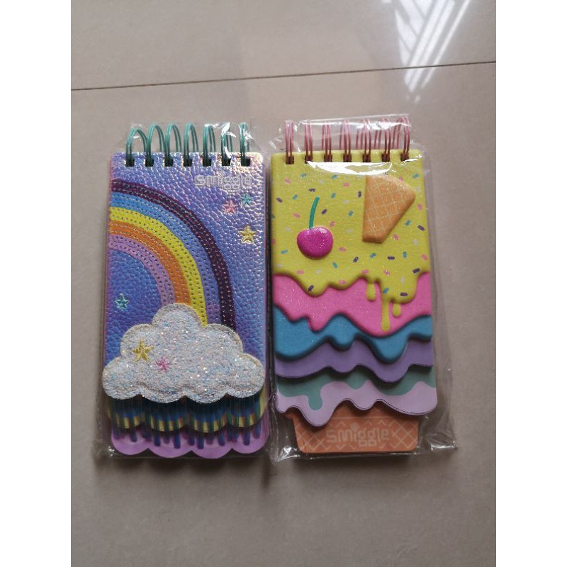 Smiggle twinkle Notepad - Ice Cream & twinkle | Shopee Philippines