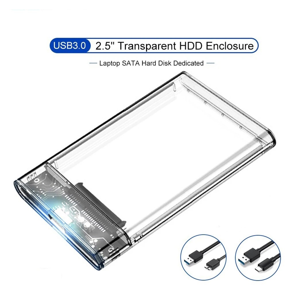 External HDD Hard Disk Case USB 3.0 HDD Enclosure | Shopee Philippines