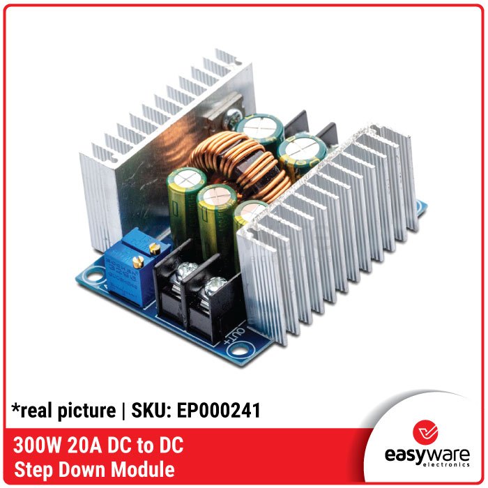 300W 20A Constant Current Adjustable Buck Converter Step-down DC to DC ...