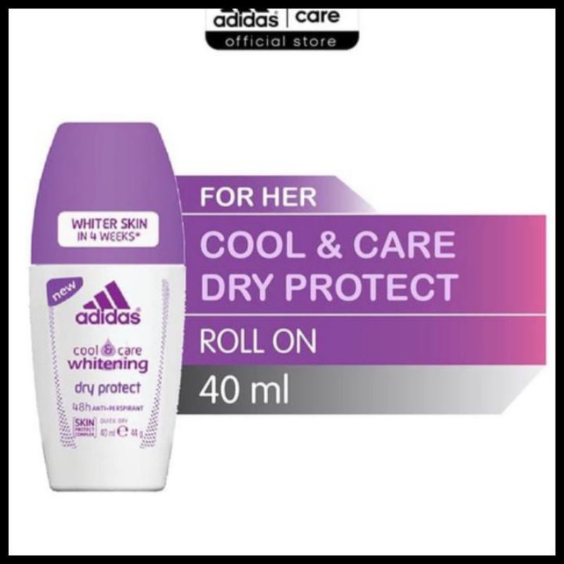 Adidas Sport Deodorant roll on Cool & care Dry Protect 40g | Shopee ...