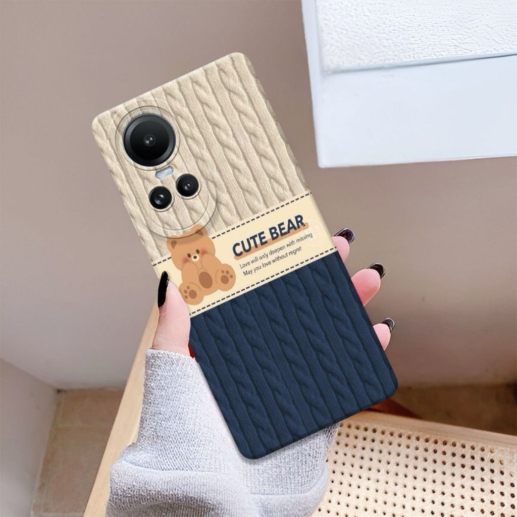 (FA-01) Oppo Reno 10 5g Procamera Case New Bear (Other Types via chat ...