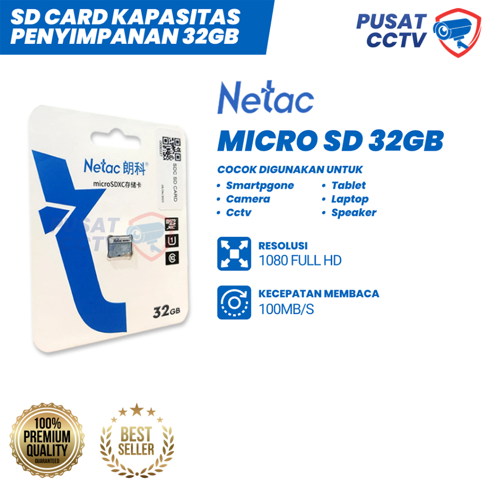 Micro SD Card Netac 32GB, 64GB, 128GB, Guarantee | Shopee Philippines