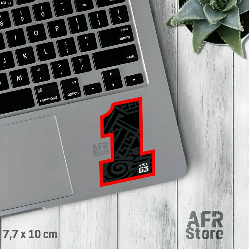 HITAM Sticker Sticker 1 Pecco Bagnaia Black 2022 | Shopee Philippines