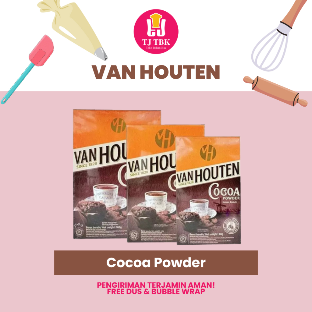 Van HEN Cocoa Powder 80gr/ Cocoa Powder 165gr/ Cocoa Powder 40gr ...