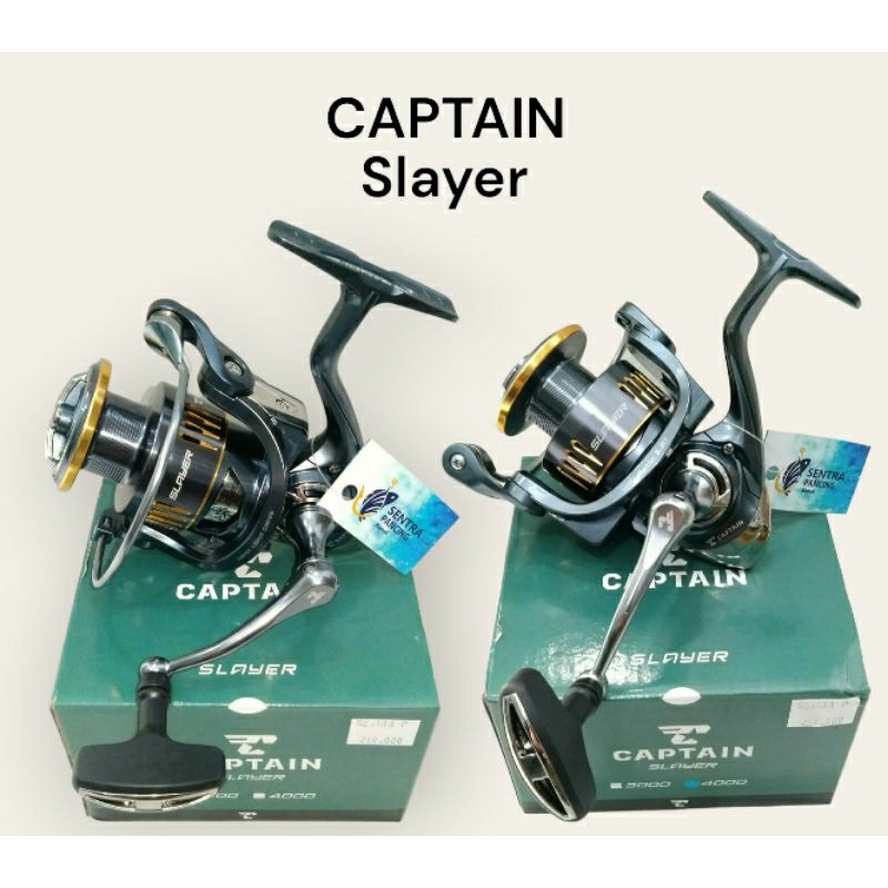 Captain SLAYER AXIS SPIN REEL | Shopee Philippines