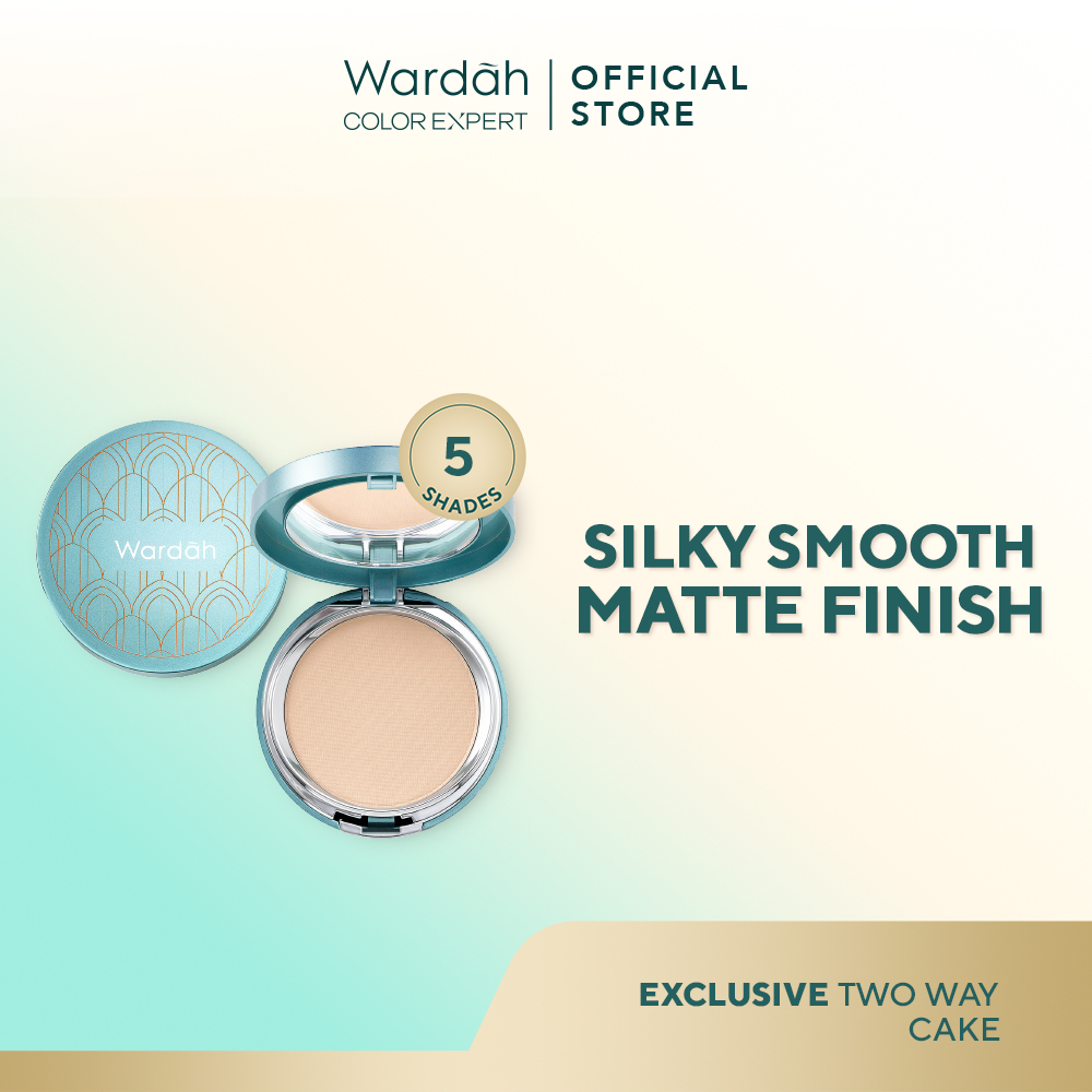 Wardah Exclusive Two Way Cake - Powder With A High Level Of Coverage ...