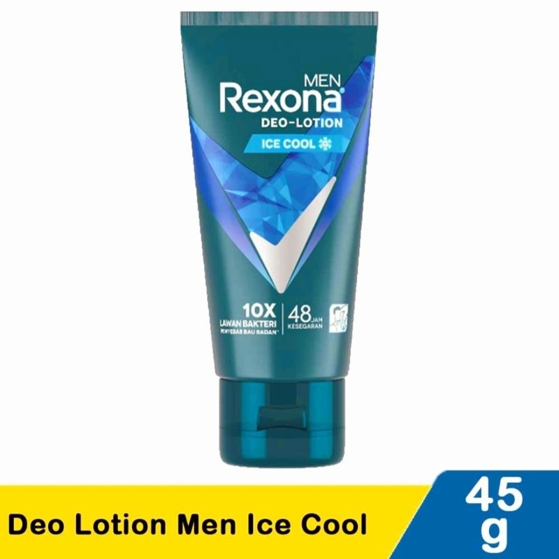 Rexona Deo Lotion Men Ice Cool 45g | Shopee Philippines