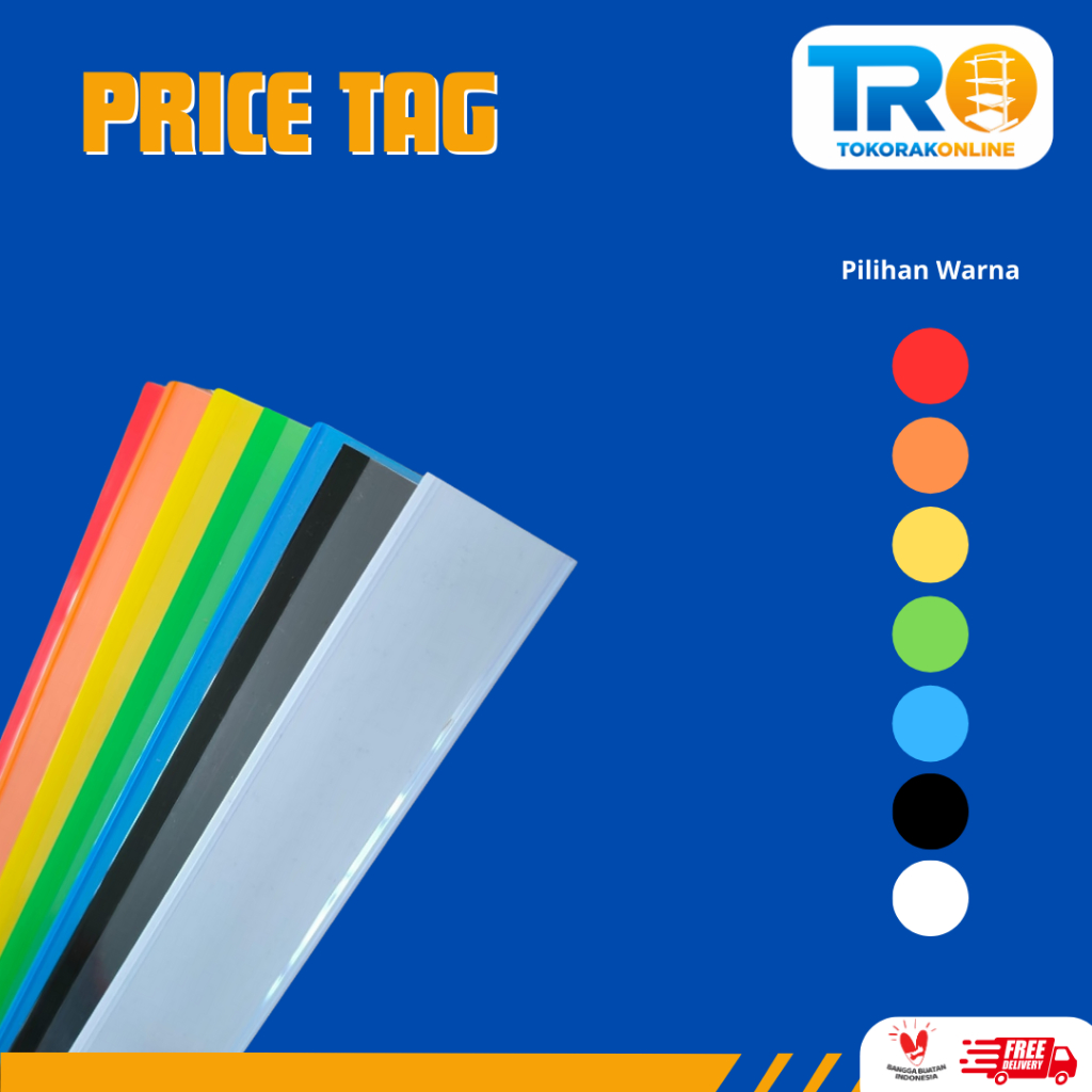 Pricetag/ Mica Price Label Price Board for Minimarket Gondola Shop ...