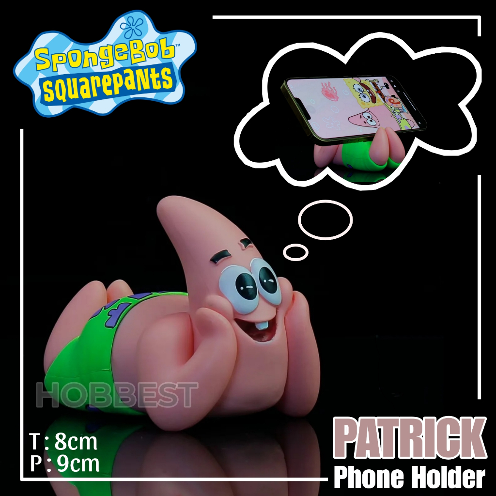 HP Patrick STAR Phone Holder Spongebob - Patrik Model Cell Phone Holder ...