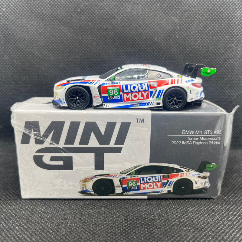 Mini GT 462 BMW M4 GT3 96 Turner Motorsports 2022 IMSA Daytona 24 Hrs Minigt | Shopee Philippines