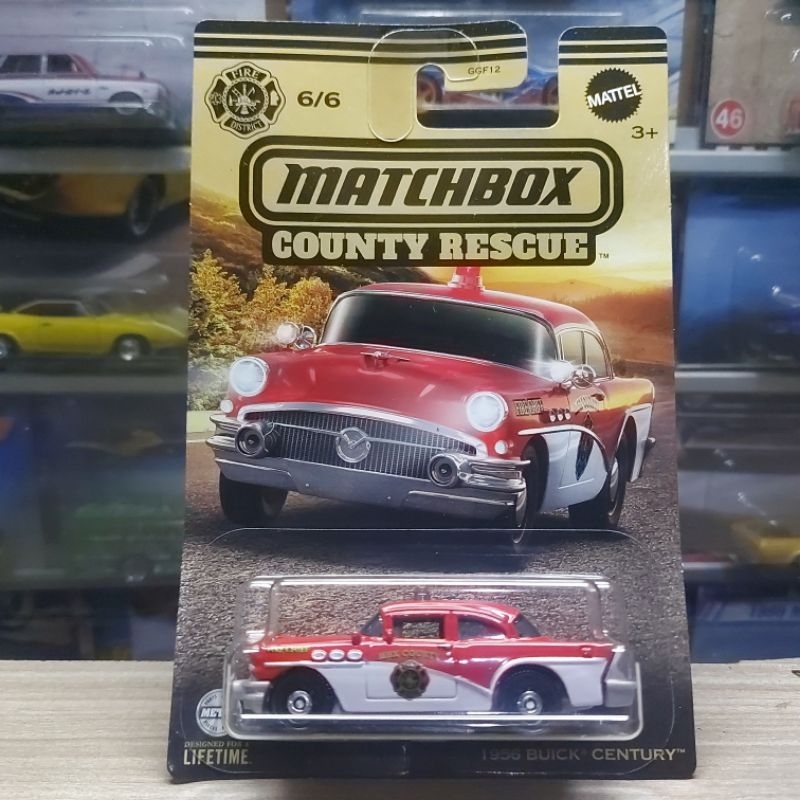Matchbox COUNTRY RESCUE - 1956 BUICK CENTURY | Shopee Philippines