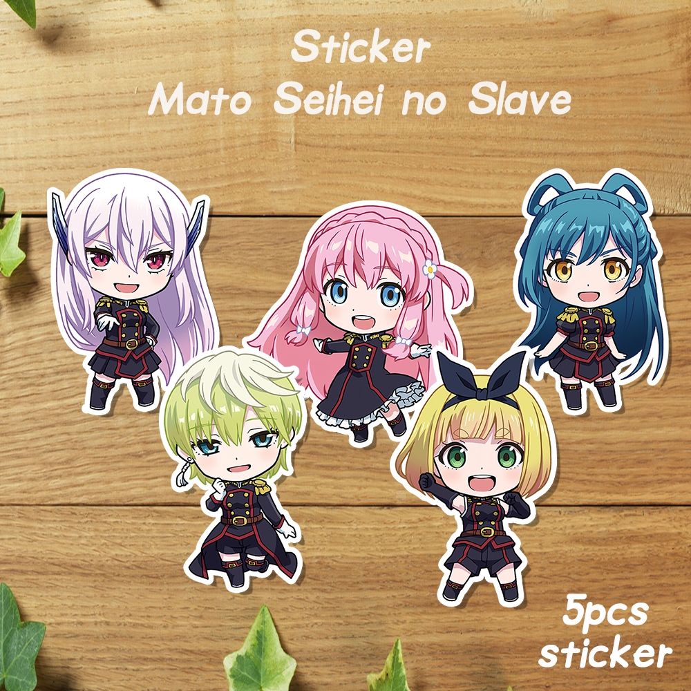 Matougui Anime no Slave Sticker Chained Soldier Sticker Pack | Shopee ...
