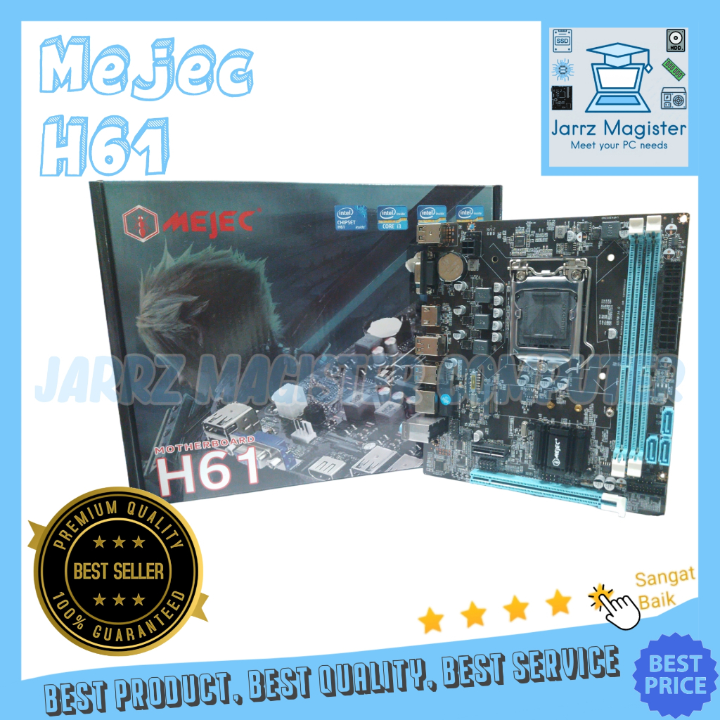 Motherboard Mejec H61 Intel LGA 1155 DDR3 | Mainboard Mejec H61 1155 | Shopee Philippines