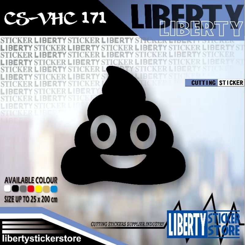 Poop cutting stickers | Poop cutting stickers | Poop emoticon stickers ...