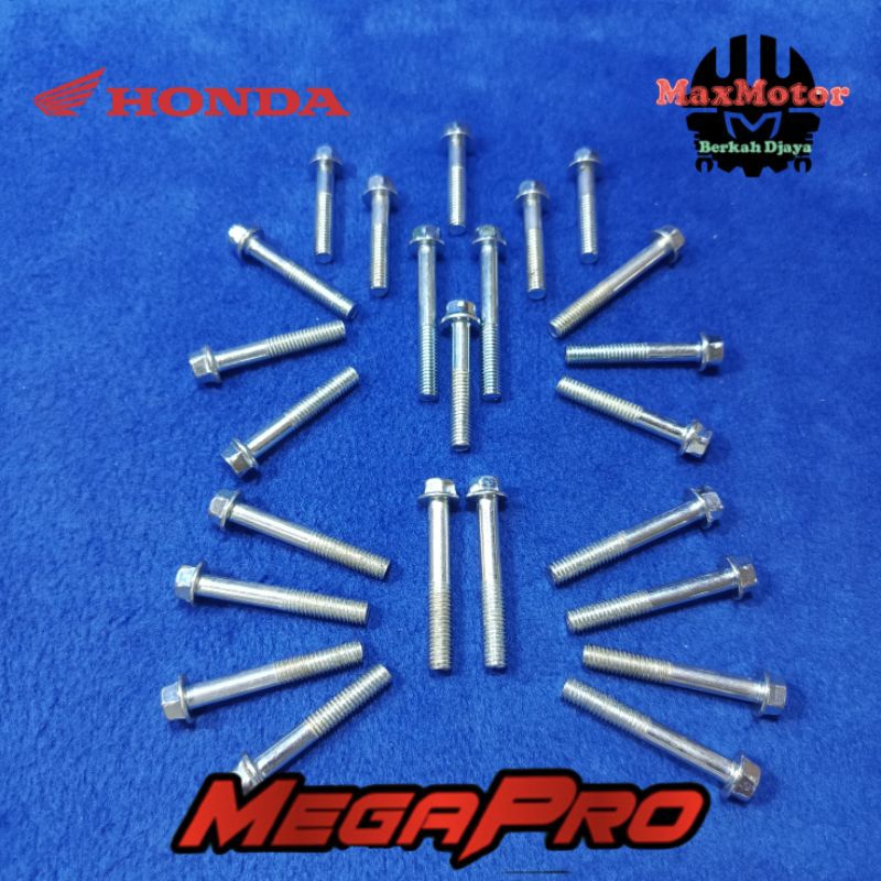 MESIN Engine Bolt Magnetic Clutch Block Right Left Old-New, CRF 150L ...