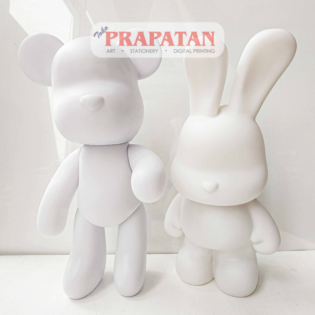 33cm Plastic Bearbrick & Rabbit Mannequin | Plastic Mannequin | Shopee ...
