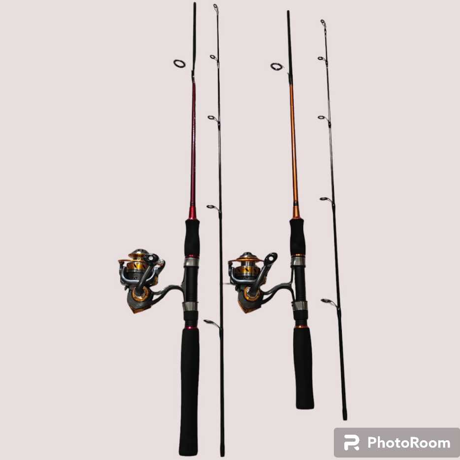 Hollow CARBON ROD SET AEWA LORD SPIN AND REEL SHOGUN 800 SPOOL IRON 8BB ...